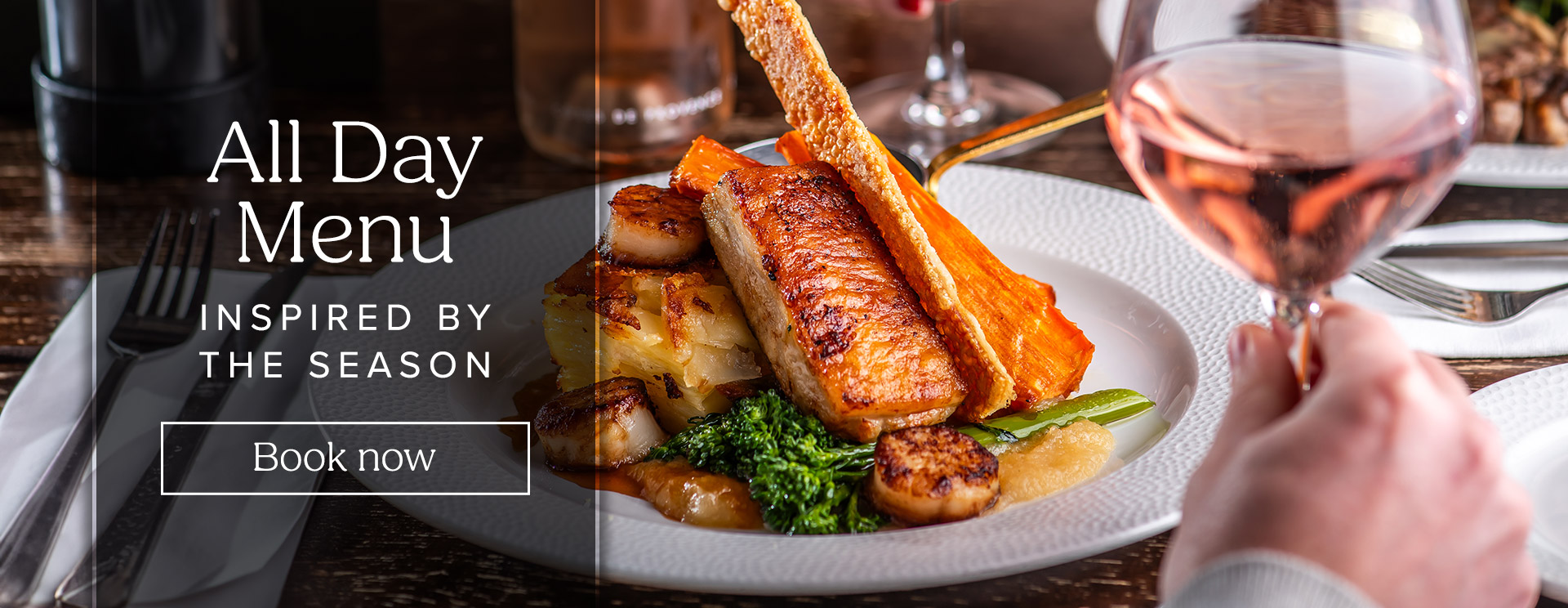 Dinner Menu & Prices | All Day Dining at The Salisbury Arms Edinburgh